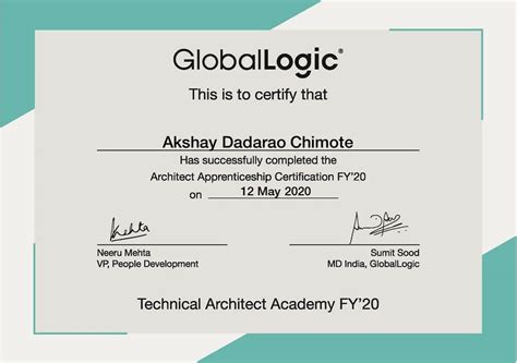 Akshay Chimote On Linkedin Globallogic