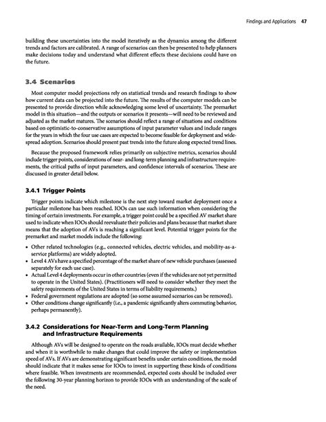 Chapter 3 Findings And Applications Realistic Timing Estimates For