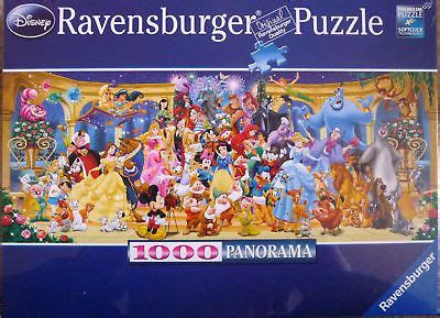 Puzzles Ravensburger Disney Panoramic Jigsaw Puzzle 1000 Piece Toys
