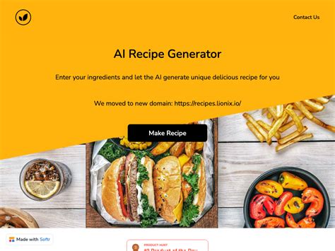 Ai Recipe Generator Ai Playtime