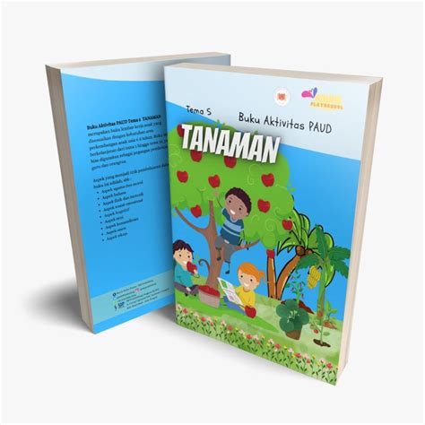 BUKU AKTIVITAS PAUD TEMA 5 TANAMAN Toko Buku SIP Publishing