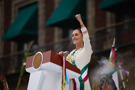 Sheinbaum Inicia Su Mandato Con La Promesa De Continuidad