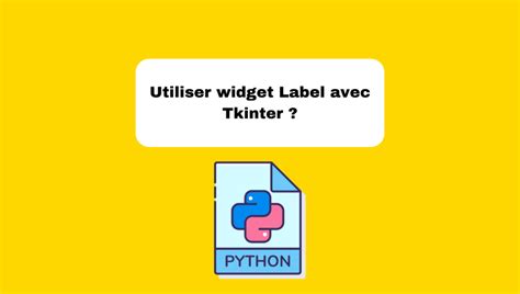 6 3 Utiliser Le Widget Label Avec Tkinter Codespace