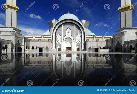 The Federal Territory Mosque Editorial Image Image Of Kuala Arch