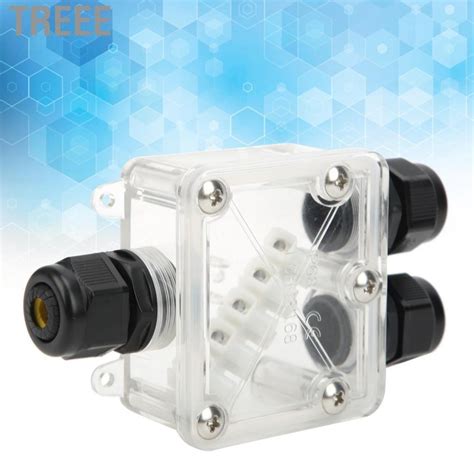 Treee กล่องรวมสัญญาณ 3 ทาง Ip68 กันน้ำสำหรับอุตสาหกรรมกลางแจ้ง Shopee Thailand