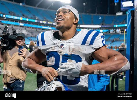 Indianapolis Colts Running Back Jonathan Taylor 28 Walks Off The