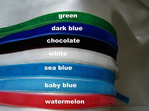 Thin Velvet Choker Soft Velvet Chokervelvet Chokers Etsy