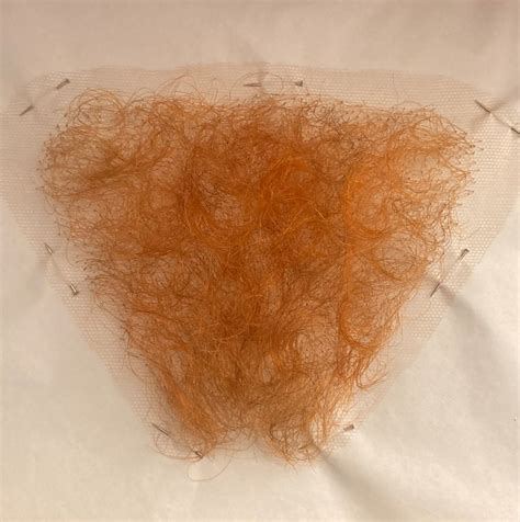 Professional Quality Fine Lace Ginger Pubic Wig Merkin For Film Theatre Tv Etsy