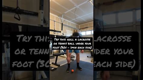 Exercise Spotlight Myofascial Release For Feet Youtube