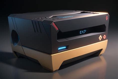 Premium Ai Image Game Console Console Device 3d Rendering Model