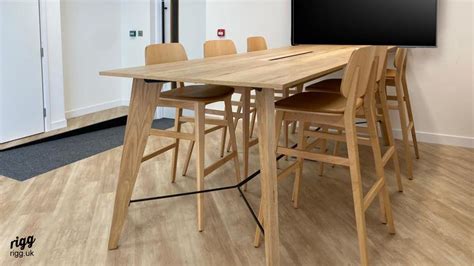 Modern Office Breakout And Meeting Room Tables For Online Car Company