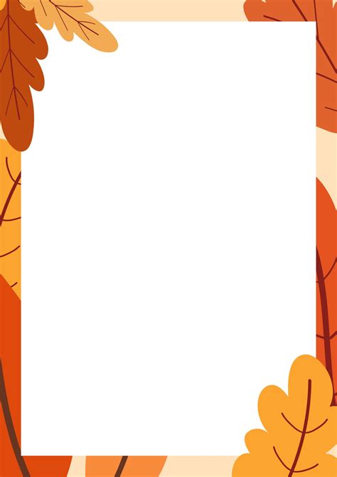 Fall Page Borders