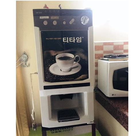 Coffee Vendo Machine With Stand Food And Drinks Beverages On Carousell