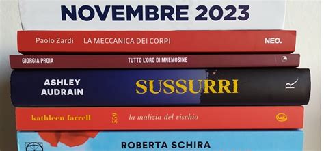 Le Mie Letture Di NOVEMBRE 2023 A Tutto Volume Libri Con Gabrio