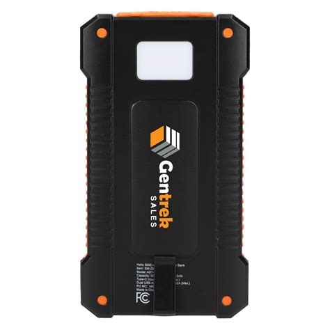 Promotional Helio 5000 Mah Solar Power Bank Personalized With Your