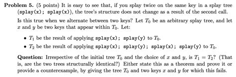 Problem 5 5 Points It Is Easy To See That If You Chegg Com