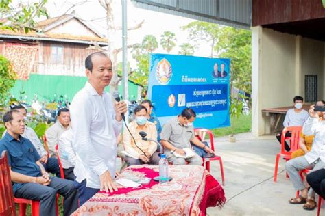 លោក ជា វ៉ាន់ដេត បានចុះជួបសំណេះសំណាលជាមួយបងប្អូន កម្មករ កម្មការនី សរុបចំនួនប្រមាណ ២ ២៩៨នាក់