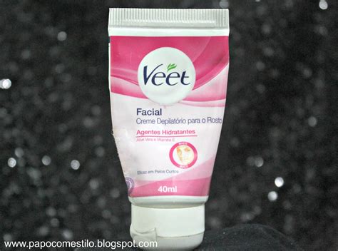 Papo com Estilo: Resenha: Veet Facial