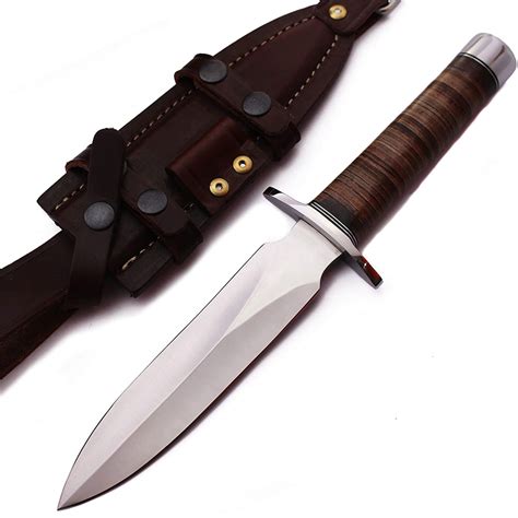 D2 Tool Steel Boot Dagger Luxury Dagger Knife And Sheath Han Inspire Uplift
