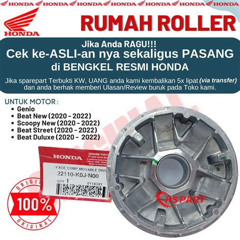 Rumah Roller Genio Original Honda Rumah Roller Beat New Original Honda Rumah Roller Beat