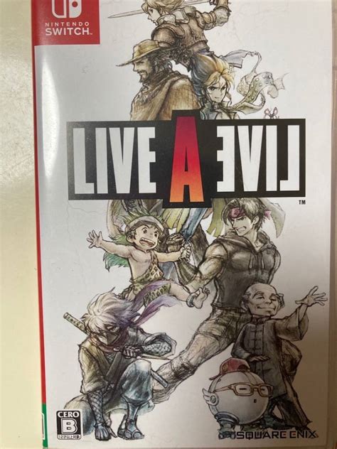 ライブアライブ（リメイク版） Livealive ライブ・ア・ライブ ニンテンドースイッチ｜paypayフリマ