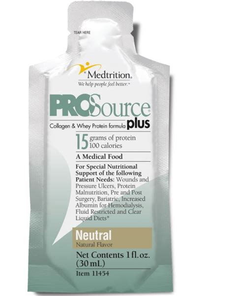 Supplement Prosource Plus Protein Neutral Liquid Ss Packet Shelf