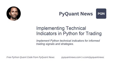 Implementing Technical Indicators In Python For Trading