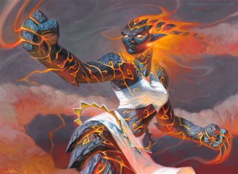Mtgnexus Lavakin Brawler Art By Victor Adame Minguez