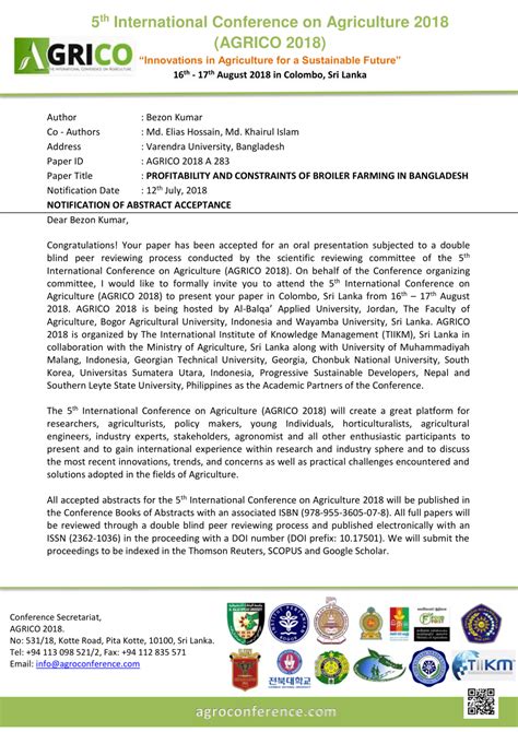 Pdf Profitability And Constraints Of Broiler Farming In Bangladesh