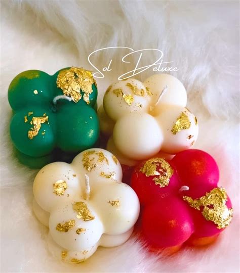 Mini Bubble Candle Etsy