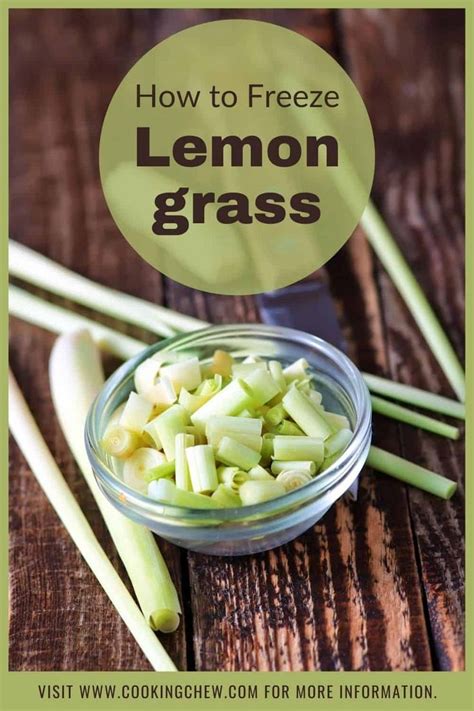 How To Freeze Lemongrass Throughout The Year Recipe Lemongrass