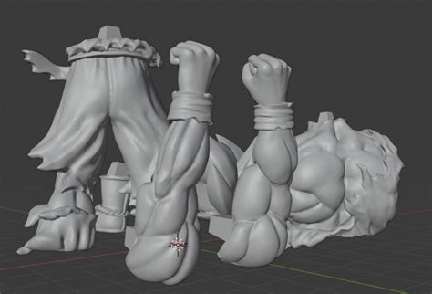 Stl File Goku Ssj 1 👽 ・3d Print Object To Download・cults