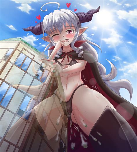 Rule 34 2023 Absurd Res Ahoge Bikini Biting Own Finger Blue Sky Blush