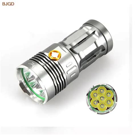 New 9500 Lumens SKYRAY KING 7x CREE XML XM L T6 LED Flashlight Torch