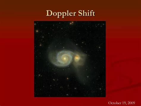 Ppt Doppler Shift Powerpoint Presentation Free Download Id 5719606
