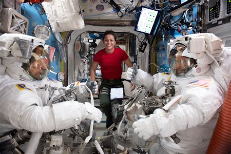 Astronauts Nicole Mann Josh Cassada And Frank Rubio Flickr