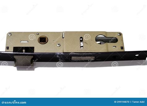A Door Handle With Keylock Maintenance And Repairing A Door Lock