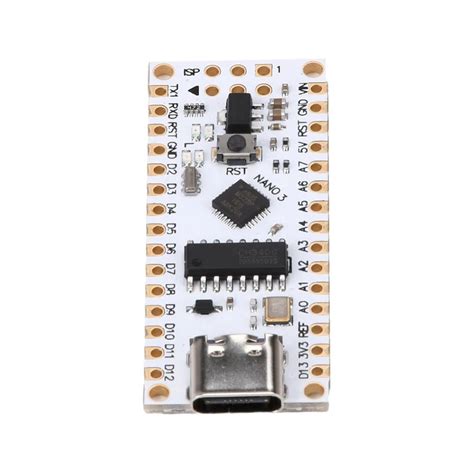 Nano V3 0 A635m328p Atmega328p Ch340g Мини плата микроконтроллера с Type C для Arduino 328p