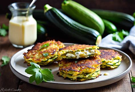 Recette facile de galettes de courgettes au chèvre et emmental