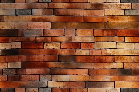 Premium Ai Image Tile Brick Wall Texture Seamless Pattern Repeatable