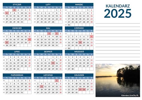 Kalendarze Livecity