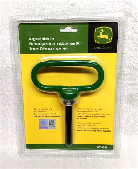 John Deere Magnetic Hitch Pin Lp63768 Artofit