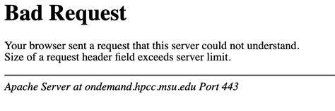 2022 12 07 Lab Notebook Ondemand Bad Request From Browser Msu