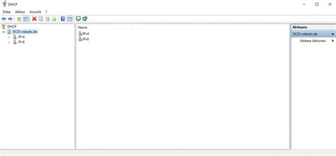 DHCP Server The Parameter Is Incorrect Falscher Parameter Der Windows Papst IT Blog Walter