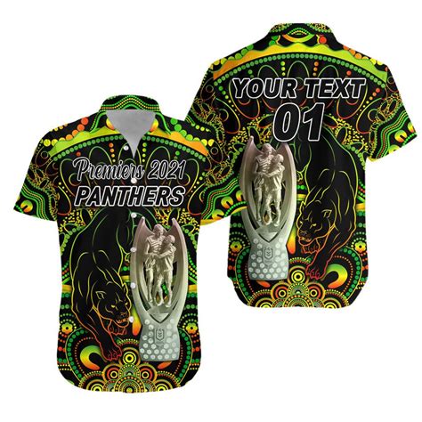 AIO Pride Custom Text Number Penrith Panthers Hawaiian Shirt 2022