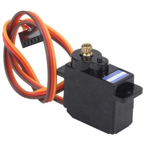 Rc Servo Ligero 9g Servo Negro 32x23x11mm Para Robot Para 6ch Rc