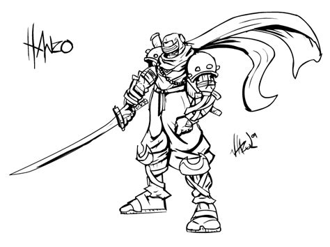 Hanzo Hattori Fan Art By Nhazul Anims On Deviantart