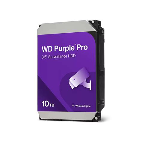 Disco Interno Hdd Western Digital Purple Pro 10tb 35 Sata 30 7200rpm