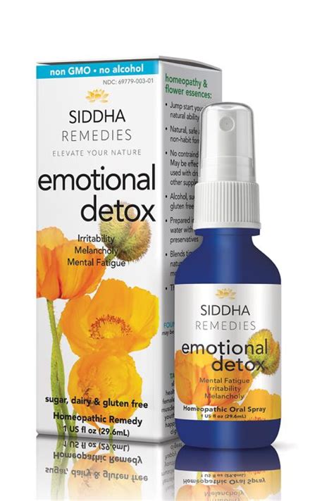 Emotional Detox Siddha Remedies