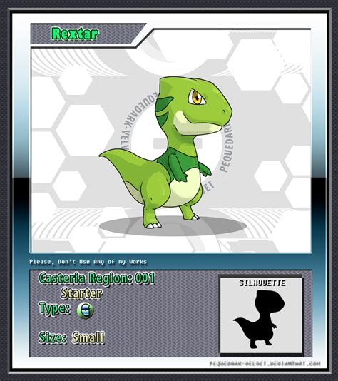 001 Rextar By Pequedark Velvet On Deviantart